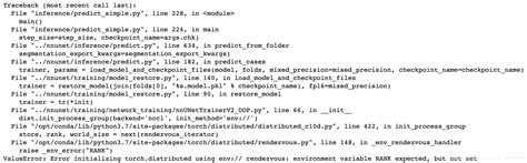 （十七：2020 09 10）nnunet最全问题收录（9 10更新） nnunet runtimeerror one or more