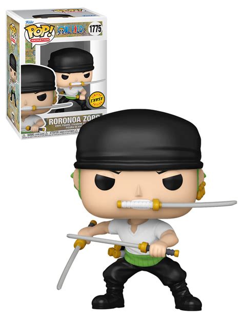 Funko Pop Animation One Piece 1775 Roronoa Zoro With Swords Chase Edition New Mint