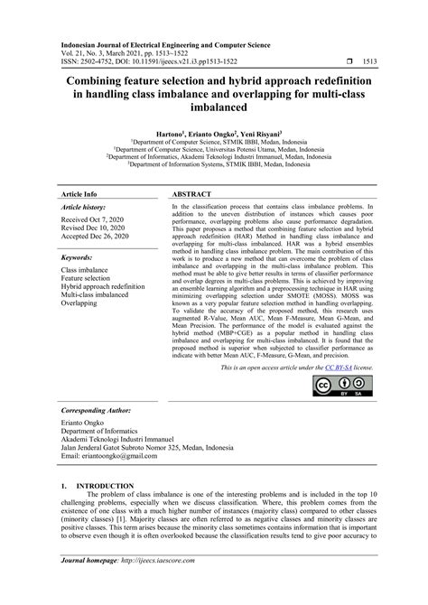 Combining Feature Selection And Hybrid Approach Redefinition In