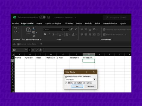 Como Criar Um Formulário No Excel • Aplicativos E Software • Tecnoblog