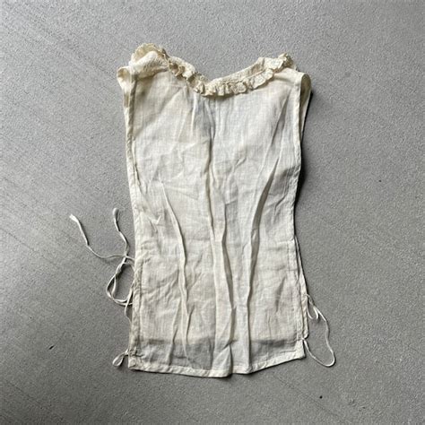 Antique Lace Collar Dickie 1930s 1940s Era Gem