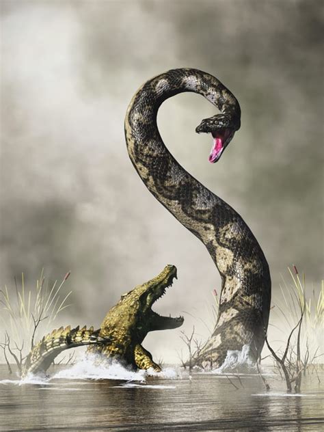 Titanoboa Vs Crocodile