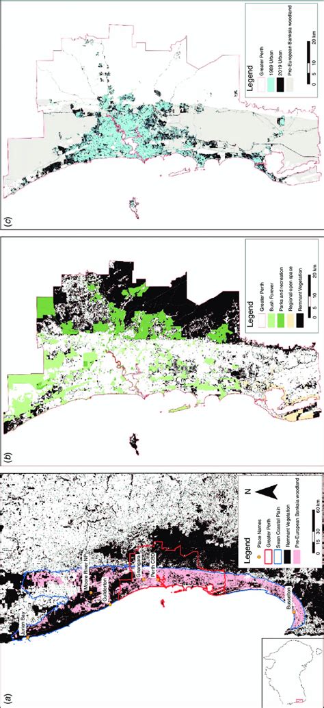 A Swan Coastal Plain Western Australia B Reserved Land Security