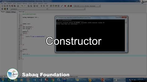 constructor computer science lecture sabaq pk youtube
