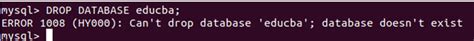 Mysql Drop Database Examples Of Mysql Drop Database