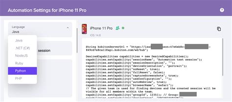 Automation Testing Kobiton Docs