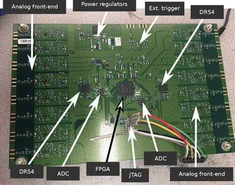 first revision of ucla tof readout board received early april 2018