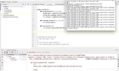 Selenium开启chrome浏览器的debug模式python Selenium Debug Csdn博客