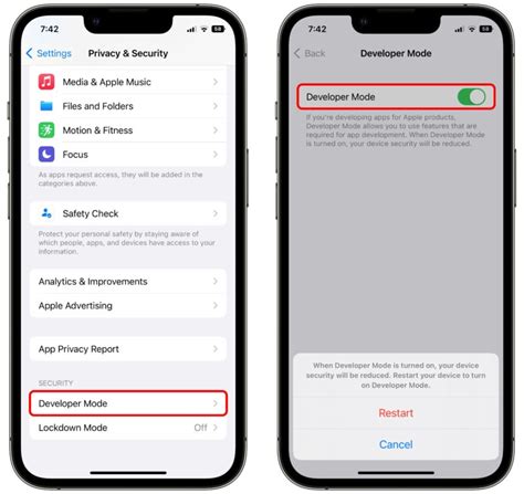 IOS S Handy Developer Mode Lets You Run Your Own Code Cult Of Mac