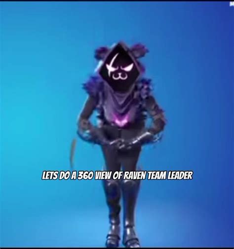 I put a built-in emote on Raven Team Leader 🔥💯 #fortnite #youtube #shorts #edit - YouTube