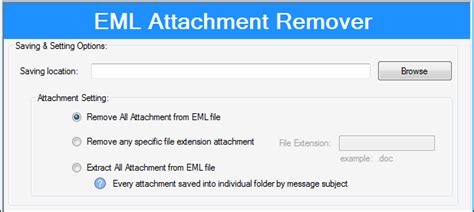 Eml Attachment Remover To Remove Attachments From Eml Files