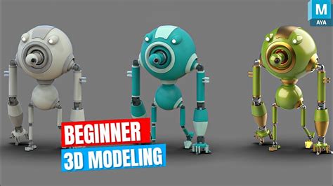 Step-by-Step Guide to Robot 3D Modeling in Maya| Autodesk Maya| - YouTube