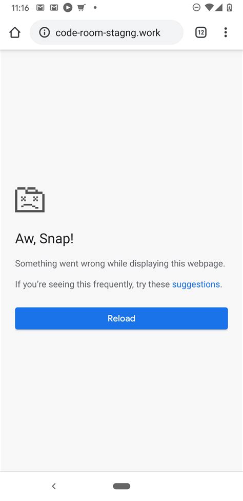 Bug Report Chrome On Android Doesn T Show Vuetify Page Issue 10593 Vuetifyjs Vuetify