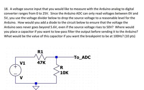 Solved A Voltage Source Input That You Would Like To Chegg