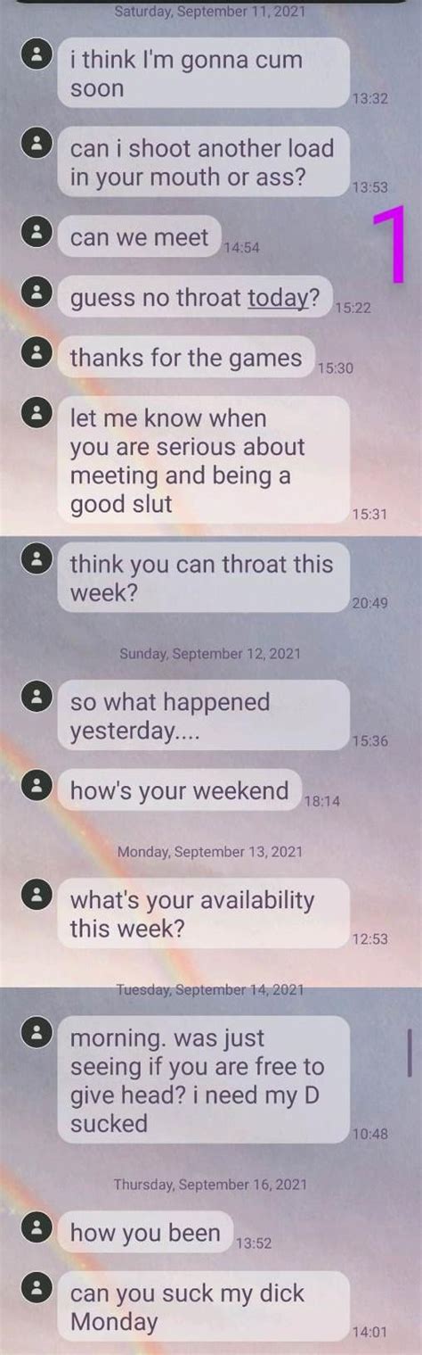 Wrong Number Text Turns Into Months Long Sexually Aggressive Whining