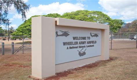 Commemorating The Centennial Of Wheeler Army Airfield Historic Hawai
