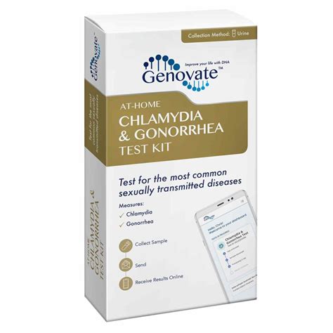 Genovate Chlamydia And Gonorrhea Test Kit 69 00