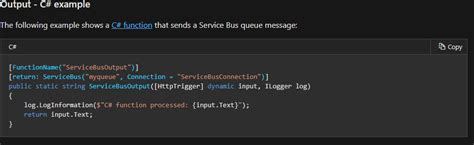 The Class Library Output Attribute Does Not Generate An Output Binding