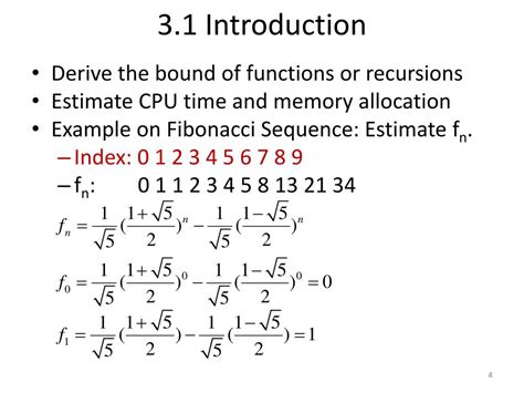 Ppt Cse 20 Lecture 12 Analysis Of Homogeneous Linear Recursion