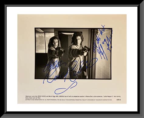 Lethal Weapon 3 Cast Signed Movie Photo Collectible Memorabilia Etsy