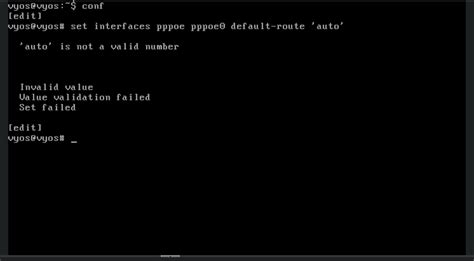 Vyos Documentation Error Or Am I Just Stupid Rvyos