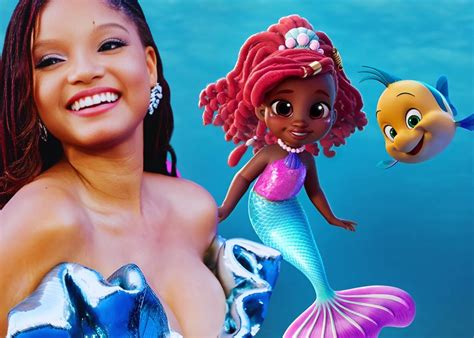 Disney Releases First Adorable Look At New Race Swapped Ariel Animated Series