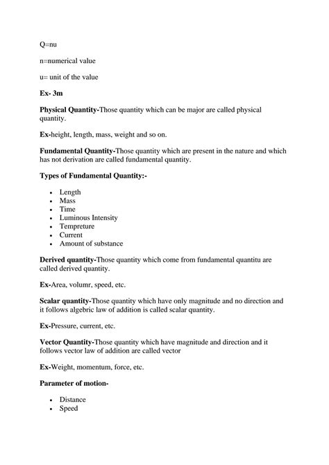 SOLUTION Class Physics Notes Studypool