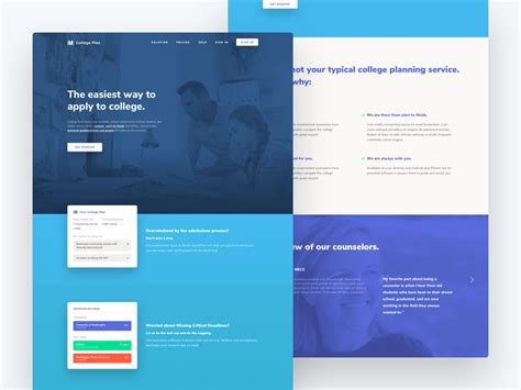 Unused Landing Page Design By Cooper Crosby On Dribbble