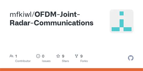Ofdm Joint Radar Communications Alg1 M At Main · Mfkiwl Ofdm Joint Radar Communications · Github
