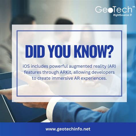 Geotech Infoservices Pvt Ltd On Linkedin Didyouknow Ios