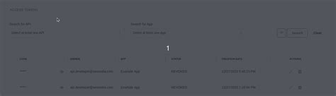 Access Tokens Sensedia Product Documentation