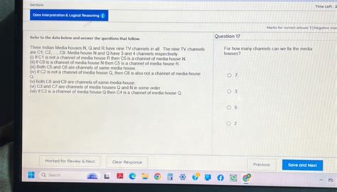 Sections Time Left 2 Data Interpretation 5 StudyX