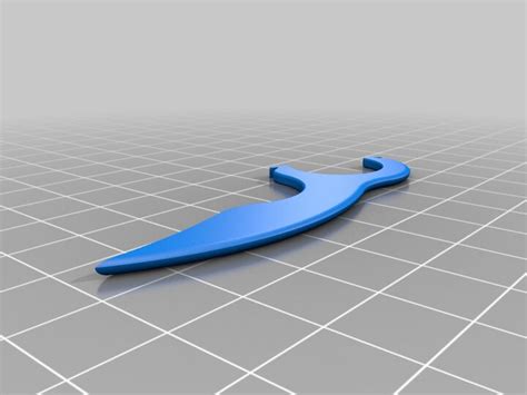 Reusable Floss Pick 3d Printable Model On Treatstock