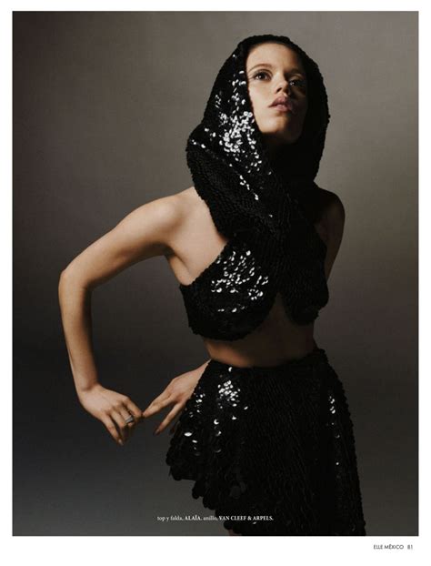Jenna Ortega Elle Magazine Mexico April 2023 Issue • Celebmafia