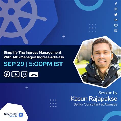 Kubernetes Sri Lanka On Linkedin Kubernetes Cncf Devops K8ssrilanka Aks Ingressmanagement