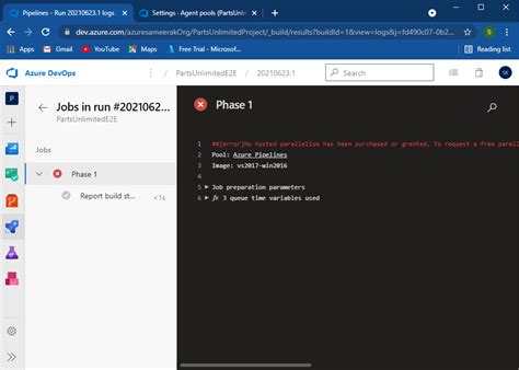 Building An Azure Devops Build Pipeline With The Default Agent