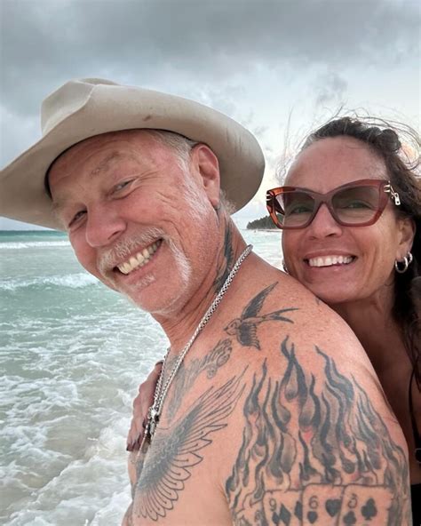 James Hetfields Girlfriend Declares Love On Valentines Day