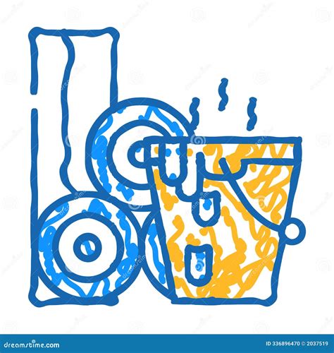 Bitumen Building Material Icon Color Illustration 338887926