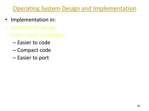 Ppt Structure Of Operating System Powerpoint Presentation Free