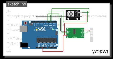 Loadcell Wokwi Esp32 Stm32 Arduino Simulator