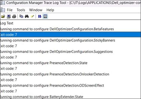 Error When Setting Up The Dell Optimizer Application In The Sccm Task Sequence Dell Barbados