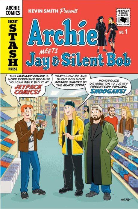Kevin Smith Presents Archie Meets Jay And Silent Bob 1urbnpop Archie Comics Group Comic Book