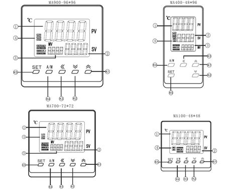 50 Segments Programmable Ramp Soak Lcd Pid Temperature Controller Tcrtd Input 48x48mm Dual