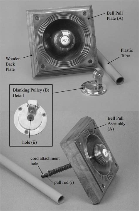 Antique Victorian Door Bell And Pull Fitting Instructions