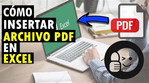 Como Insertar Un Archivo Pdf En Excel FÁcil Y RÁpido Youtube