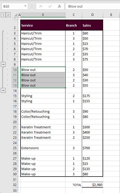 How To Group Rows In Excel Easy Ways Shortcut
