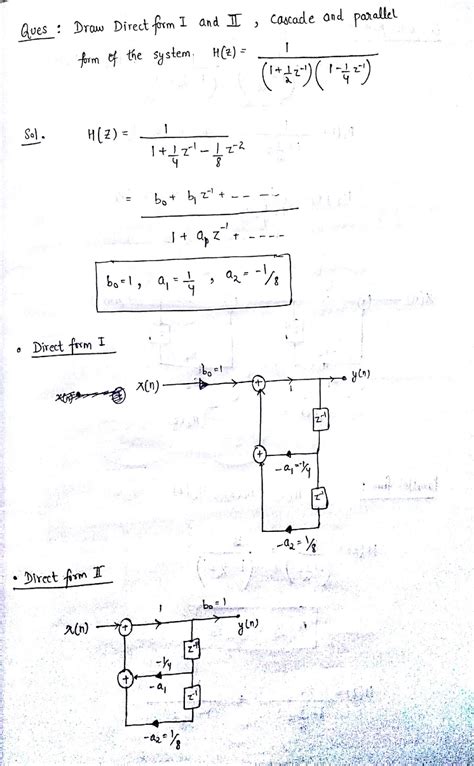 Realization Of Digital Filters Ece 2006