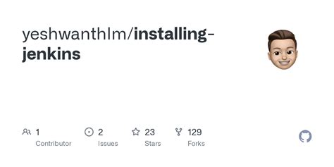 GitHub Yeshwanthlm Installing Jenkins