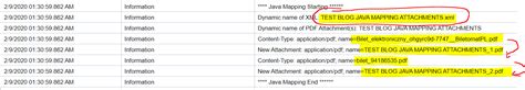 Sap Pipo Java Mapping Create Attachments Sftp Erp Qanda