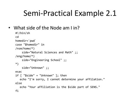 Unix Scripting Session 2 March 13 Ppt Download